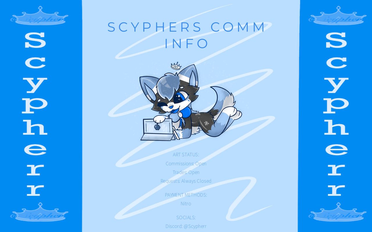 Scyphers Commission Sheet